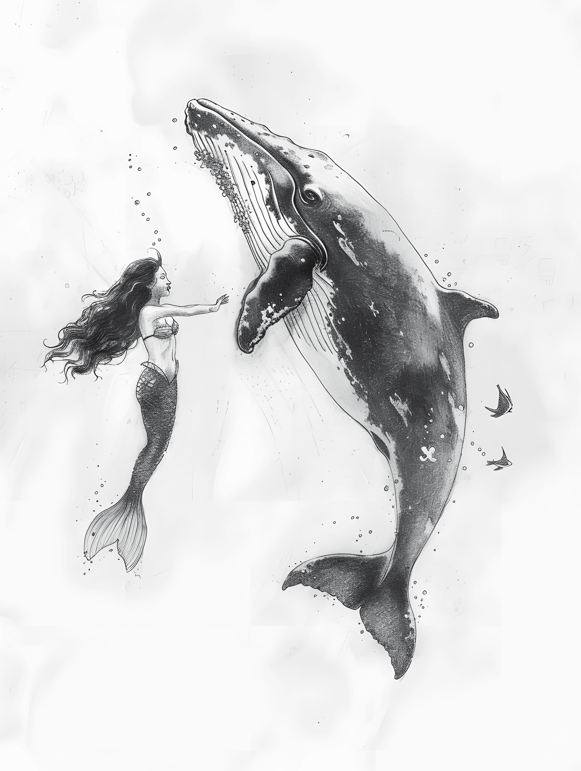 25 Enchanting Mermaid Drawing Ideas for Ocean Lovers - Brighter Craft