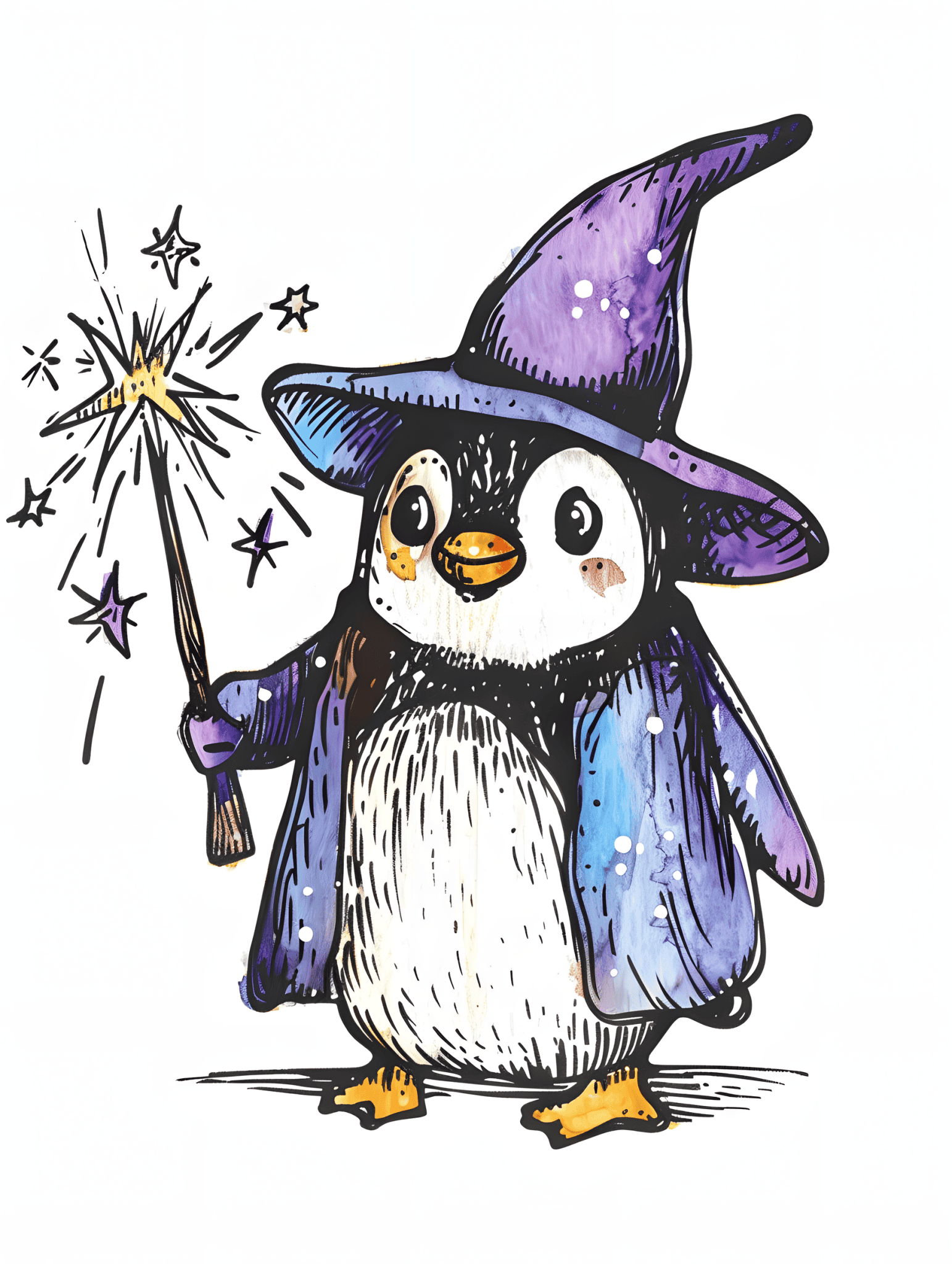 35 Adorable Penguin Doodles to Draw When You're Bored - Brighter Craft