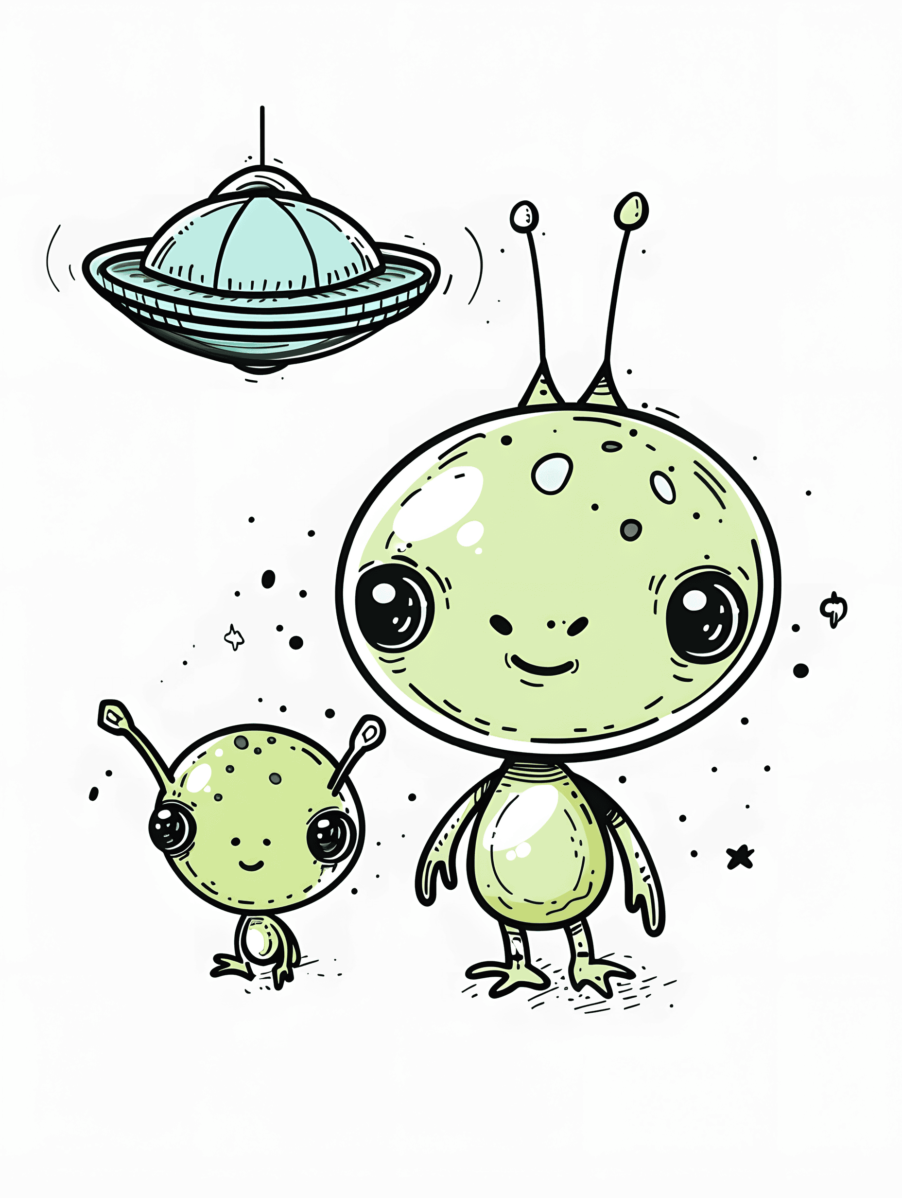 30 Fun and Easy Alien Doodle Ideas for Sci-Fi Fans - Brighter Craft