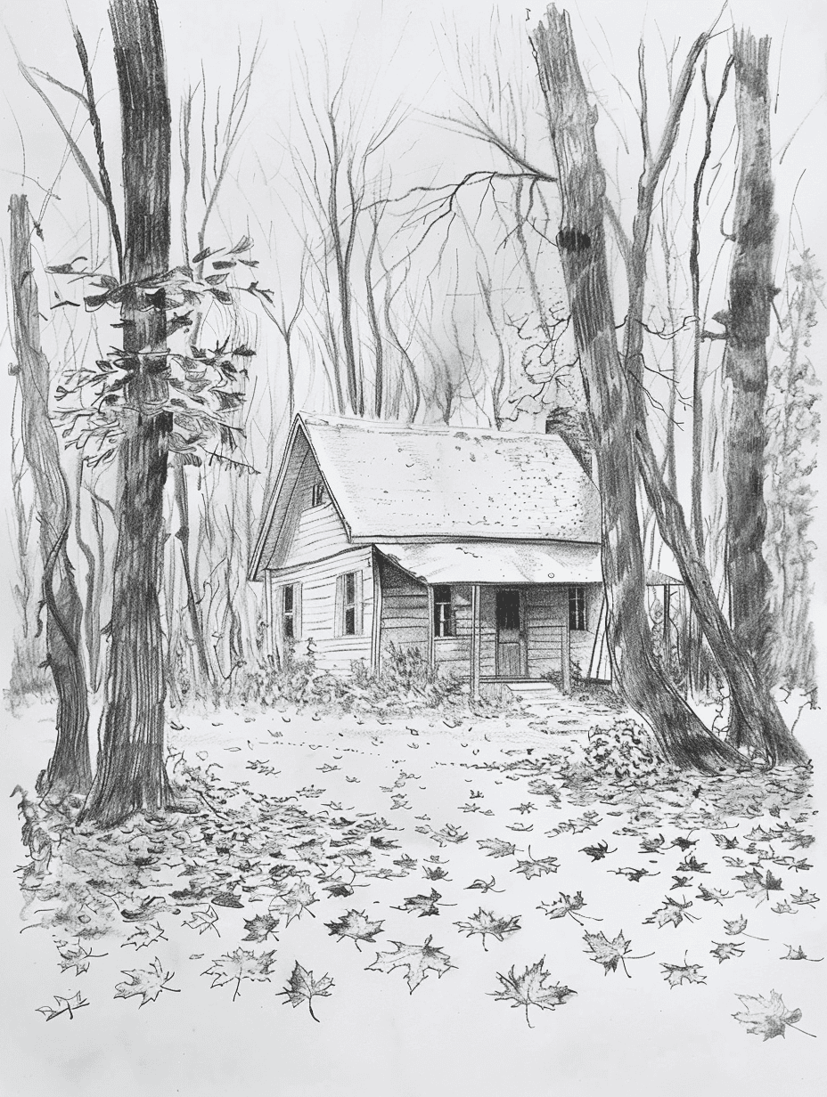 20 Charming Cottage Sketches for Cozy Vibes - Brighter Craft