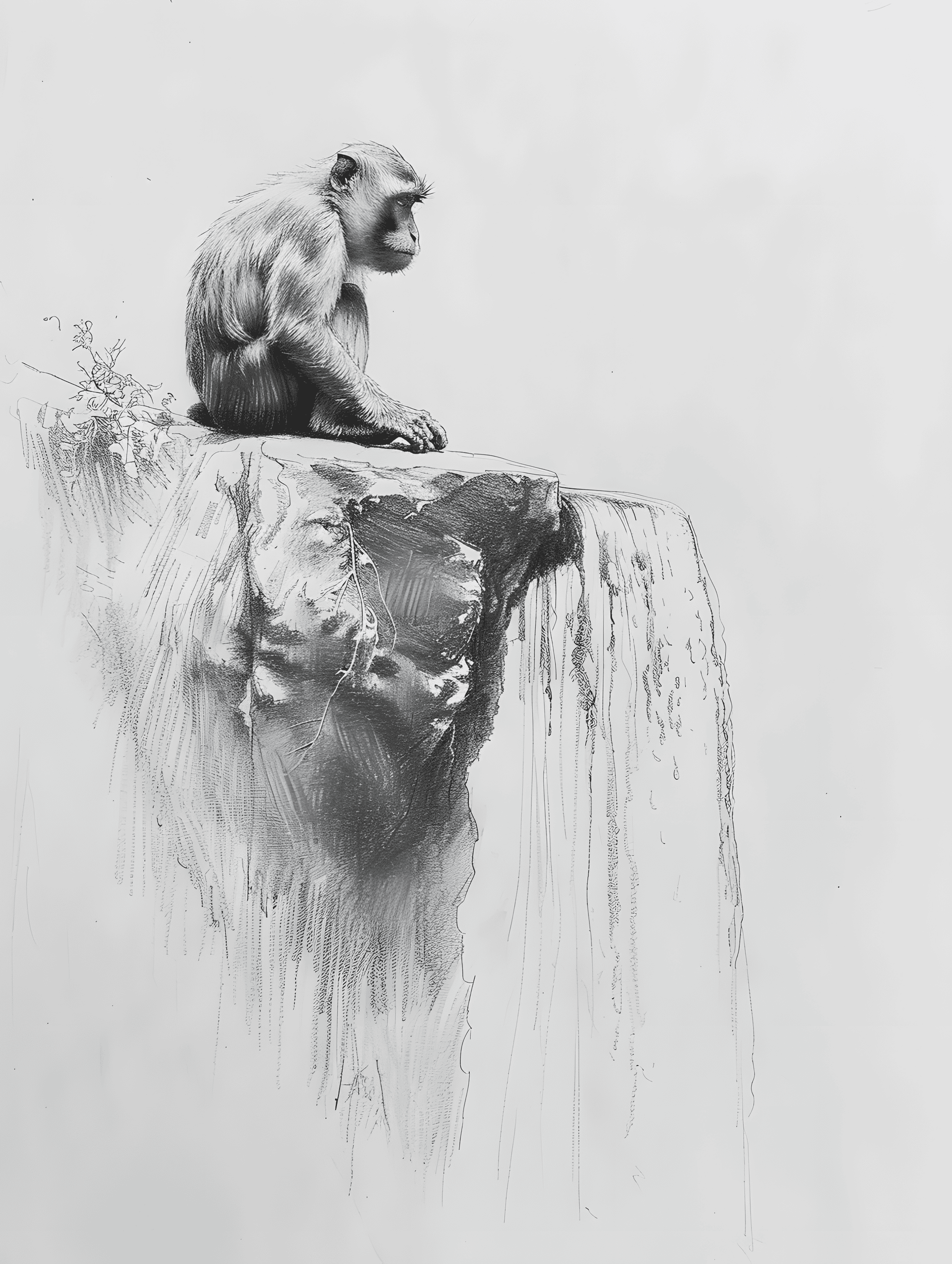 25 Playful Monkey Sketches for Jungle-Themed Art Projects - Brighter ...