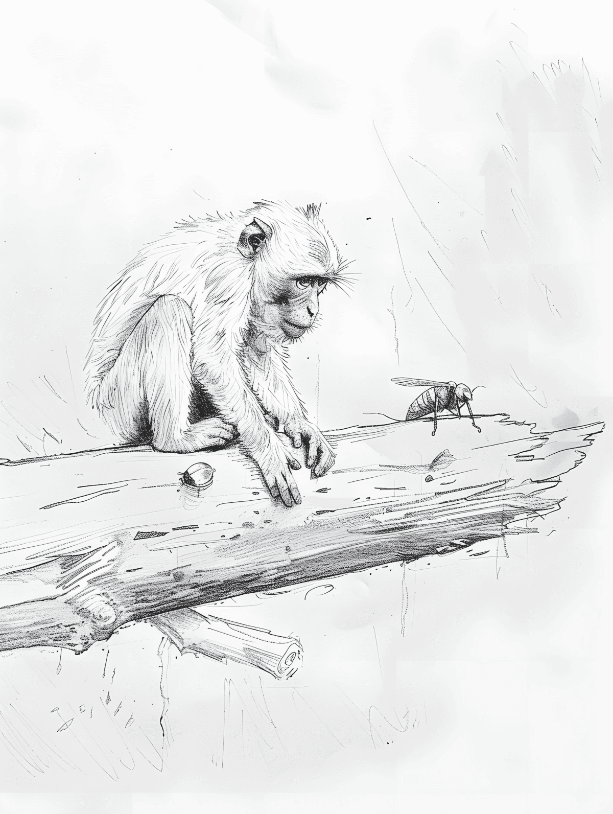 25 Playful Monkey Sketches for Jungle-Themed Art Projects - Brighter ...