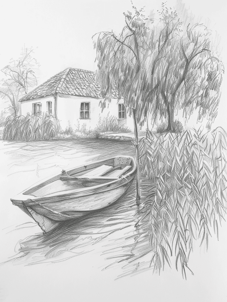 20 Charming Cottage Sketches for Cozy Vibes - Brighter Craft