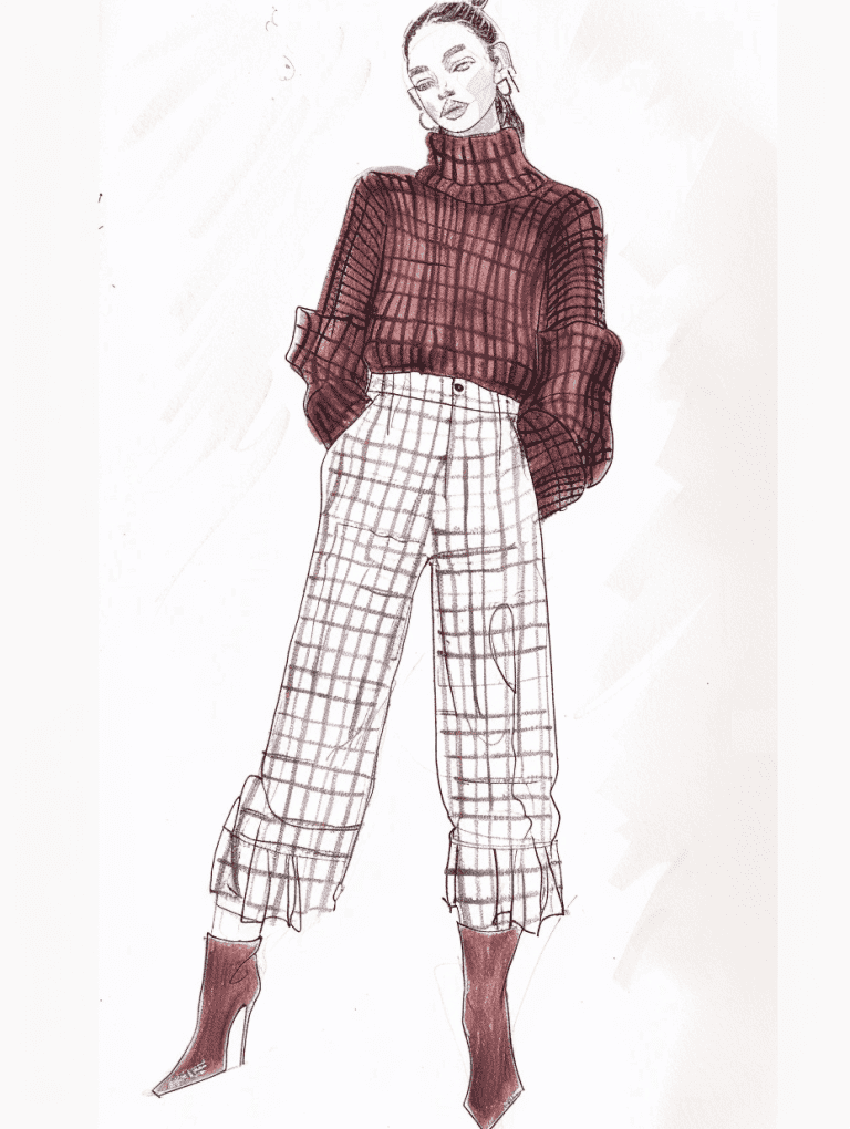 30 Cozy Fall Outfit Sketch Ideas for the Perfect Autumn Wardrobe ...
