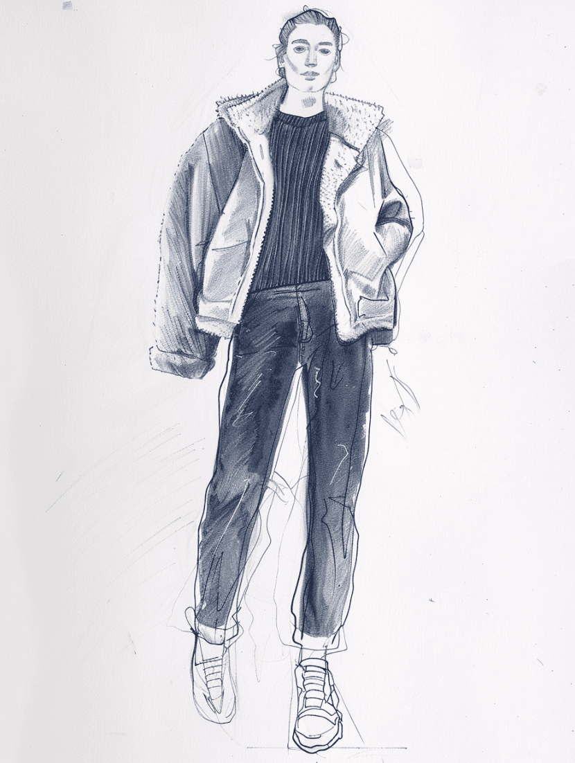 30 Cozy Fall Outfit Sketch Ideas for the Perfect Autumn Wardrobe ...