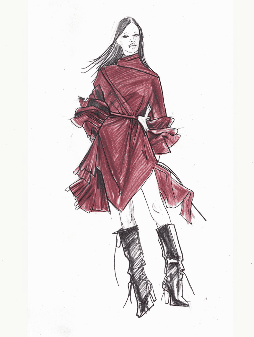 30 Cozy Fall Outfit Sketch Ideas for the Perfect Autumn Wardrobe ...