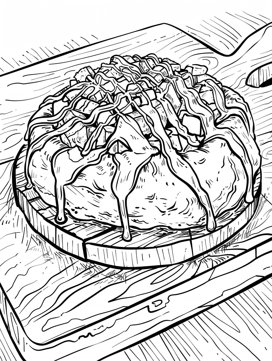 30 Whimsical Autumn Baking Coloring Pages for Creative Fall Fun ...