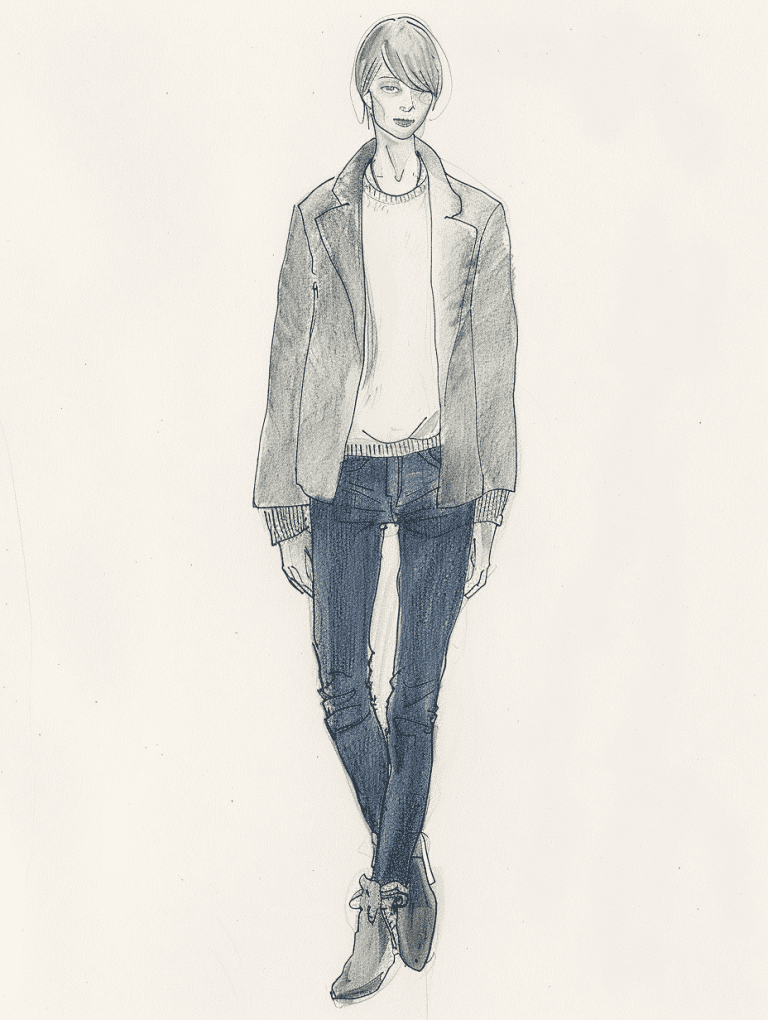 30 Cozy Fall Outfit Sketch Ideas for the Perfect Autumn Wardrobe ...