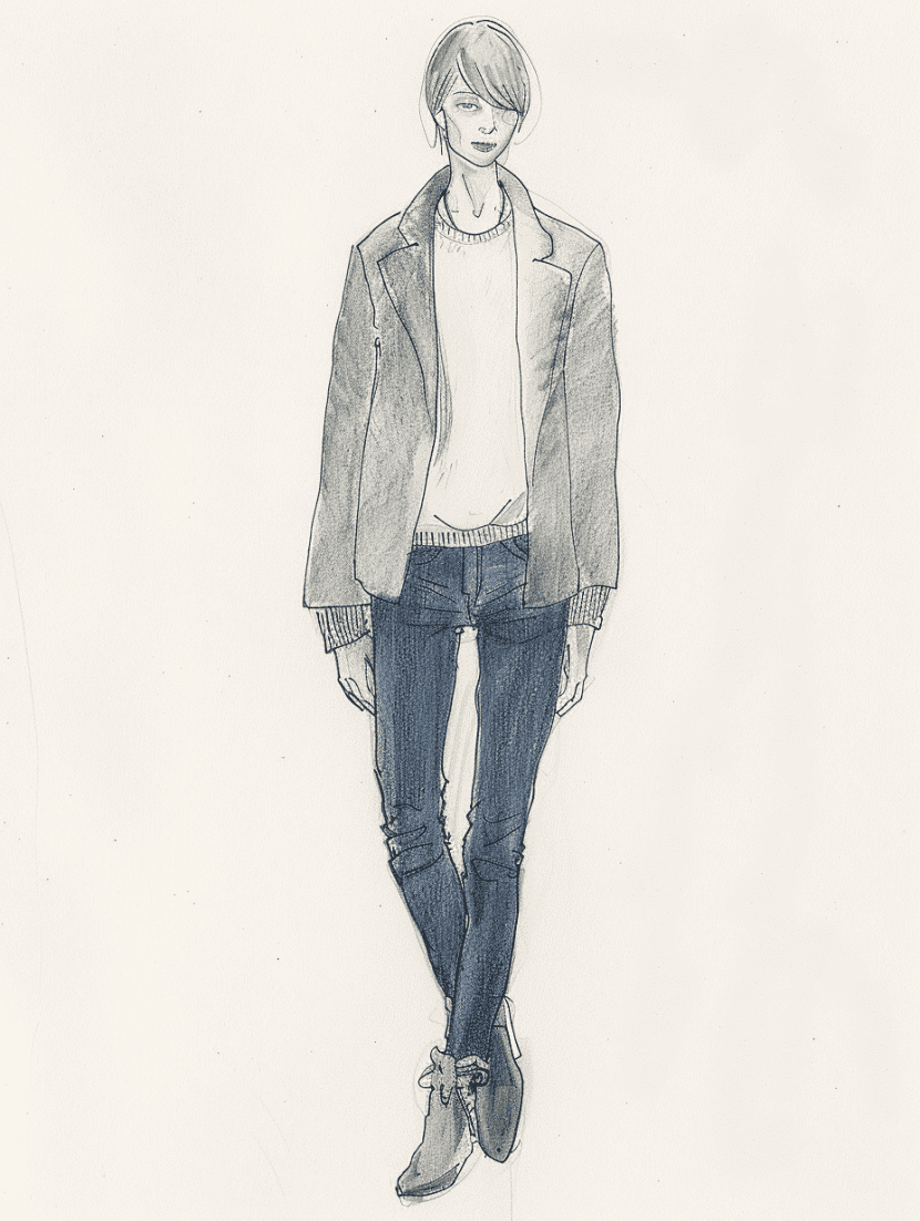 30 Cozy Fall Outfit Sketch Ideas for the Perfect Autumn Wardrobe ...