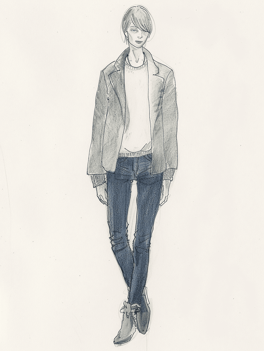 30 Cozy Fall Outfit Sketch Ideas for the Perfect Autumn Wardrobe ...