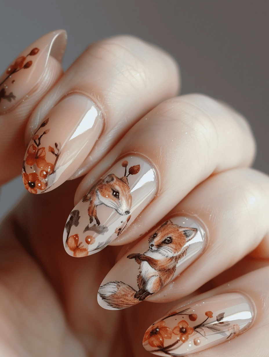20 Charming Nail Art Ideas Inspired by Autumn Colors - Brighter Craft ...