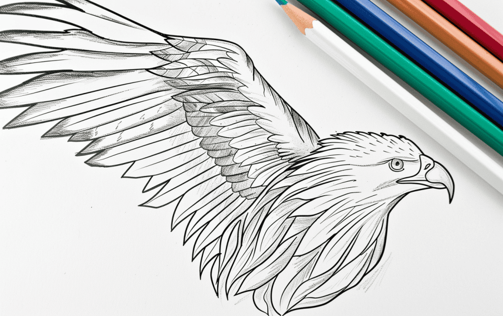 30 Majestic Eagle Coloring Pages for Nature Enthusiasts - Brighter Craft