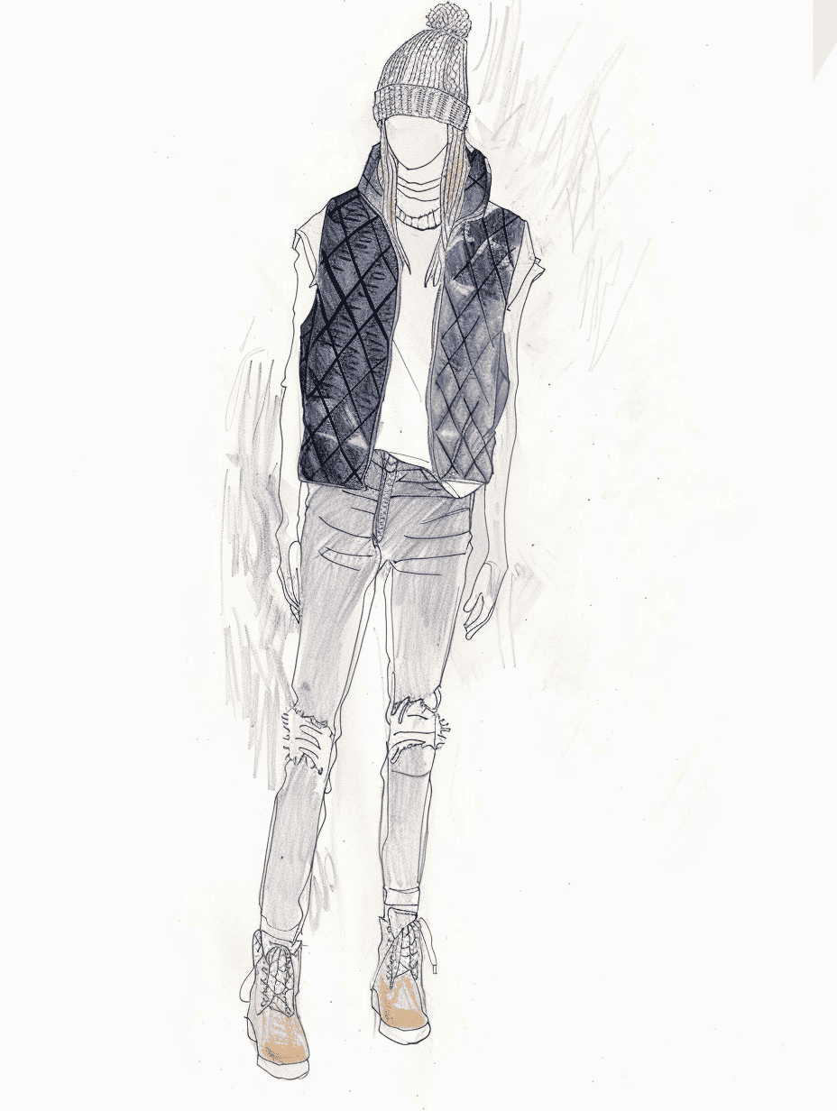 30 Cozy Fall Outfit Sketch Ideas for the Perfect Autumn Wardrobe ...