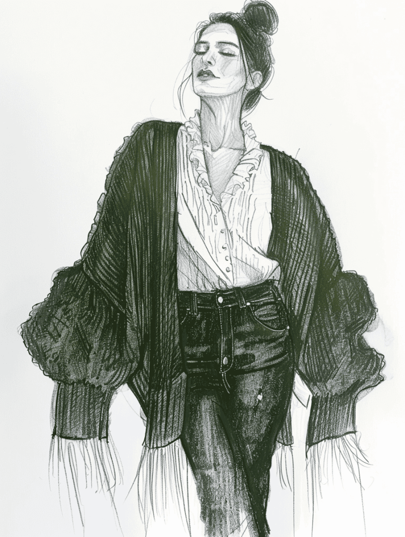 30 Cozy Fall Outfit Sketch Ideas for the Perfect Autumn Wardrobe ...