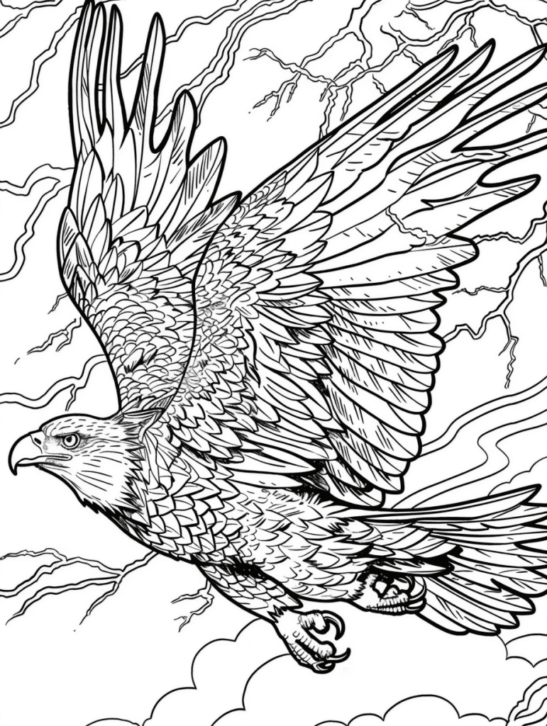 30 Majestic Eagle Coloring Pages for Nature Enthusiasts - Brighter Craft