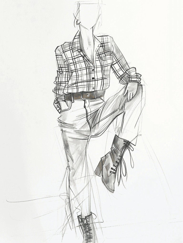 30 Cozy Fall Outfit Sketch Ideas for the Perfect Autumn Wardrobe ...