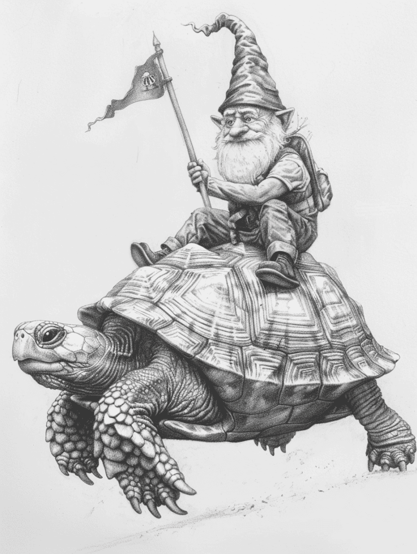 35 Whimsical Gnome Drawing Ideas for Fairy Garden Inspiration ...