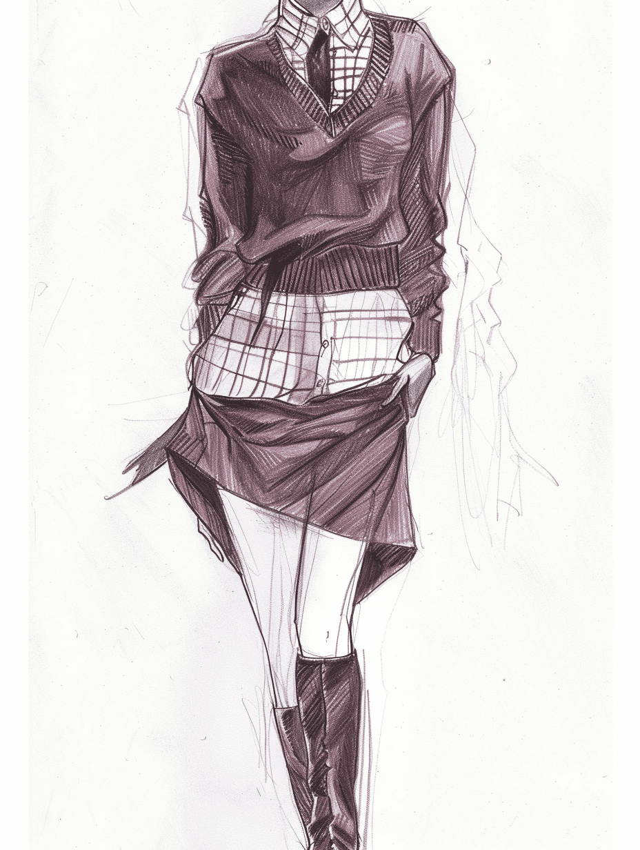 30 Cozy Fall Outfit Sketch Ideas for the Perfect Autumn Wardrobe ...