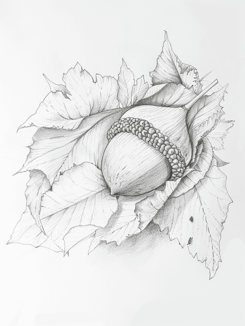 25 Easy Autumn Drawing Tutorials for Beginners - Brighter Craft