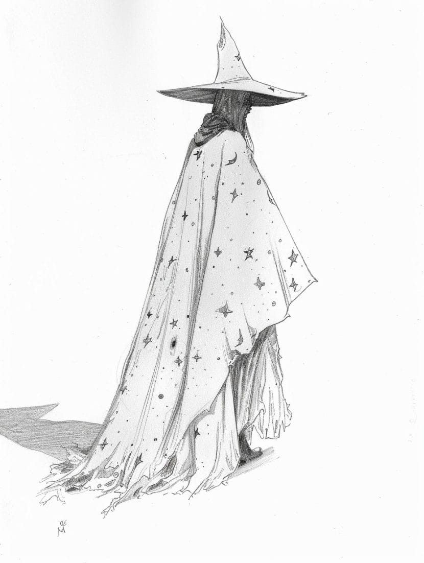 25 Costume Sketch Ideas for a Magical Halloween - Brighter Craft