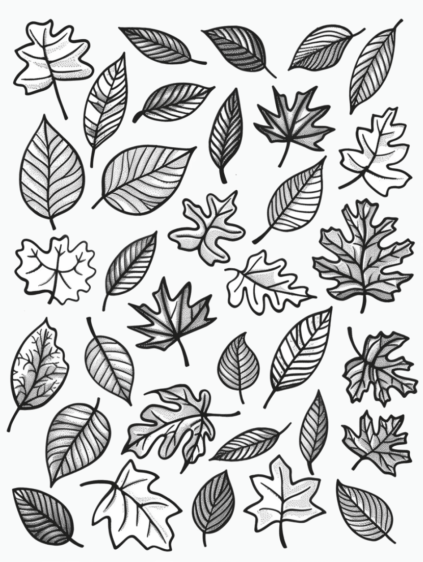 25 Relaxing Autumn Coloring Pages for Stress Relief - Brighter Craft