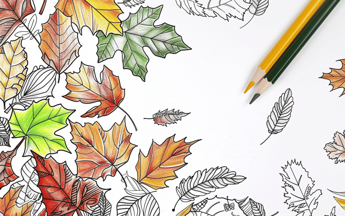 25 Relaxing Autumn Coloring Pages for Stress Relief - Brighter Craft