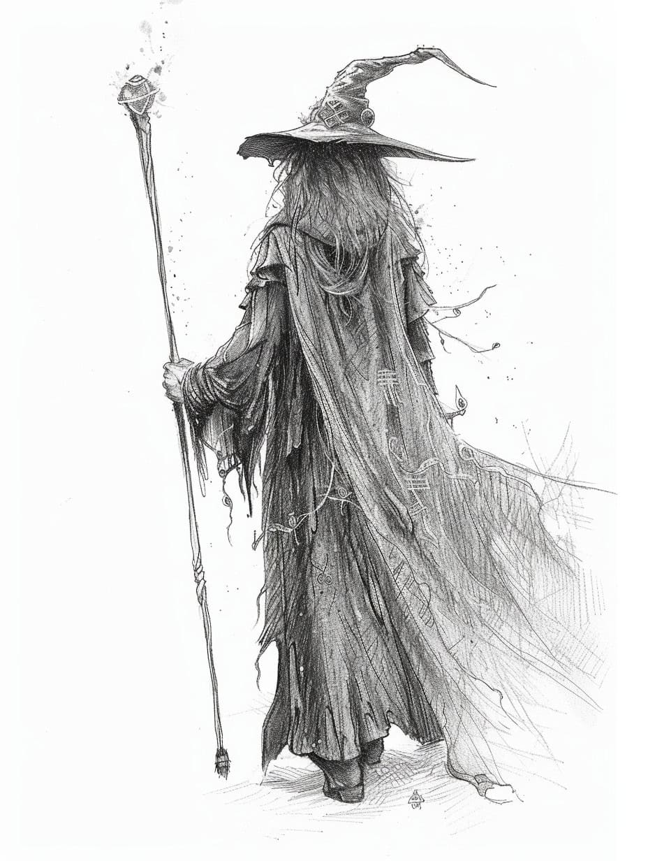 25 Costume Sketch Ideas for a Magical Halloween - Brighter Craft