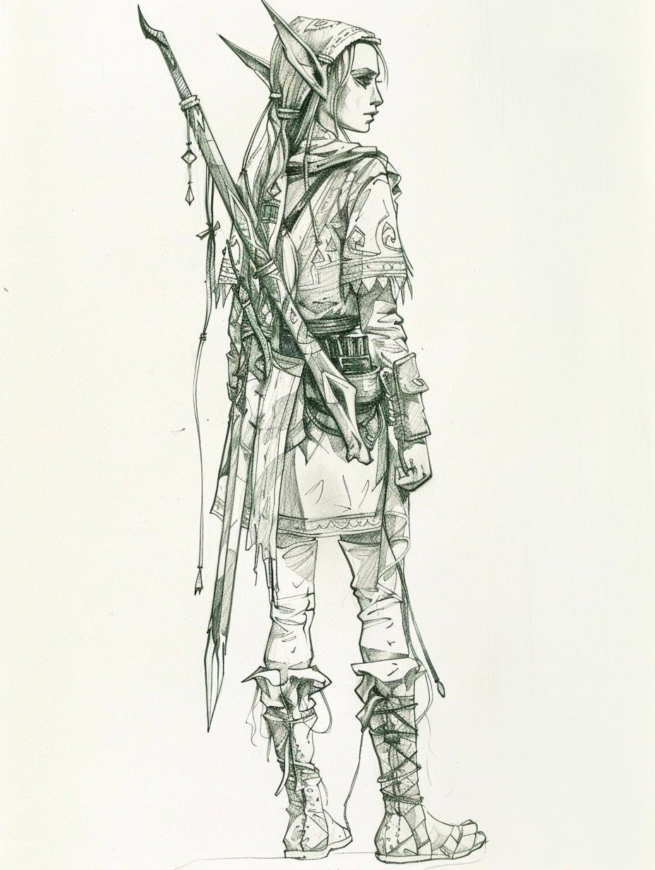 25 Costume Sketch Ideas for a Magical Halloween - Brighter Craft