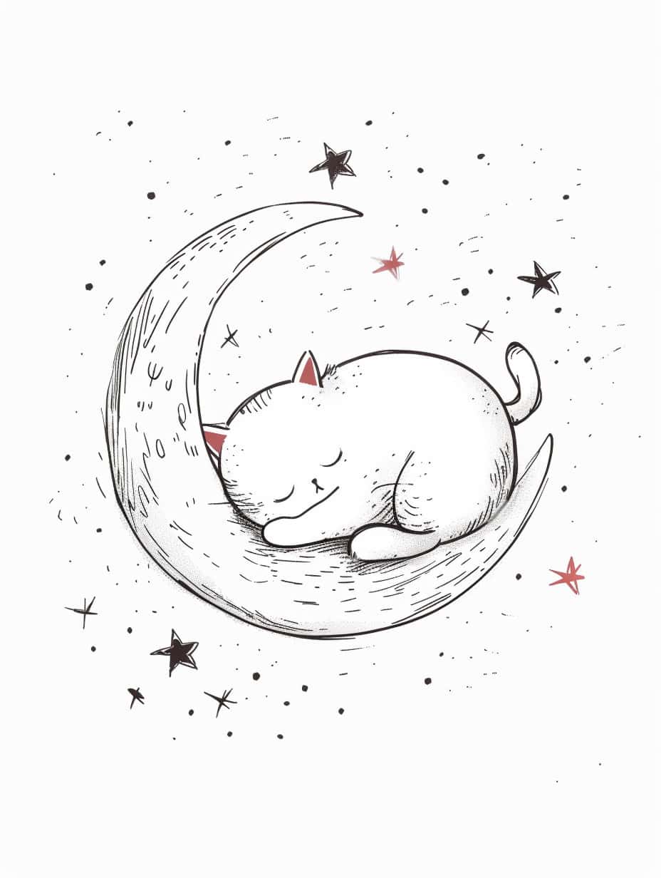 30 Cute and Spooky Ghost Cat Doodles to Draw This Halloween - Brighter ...