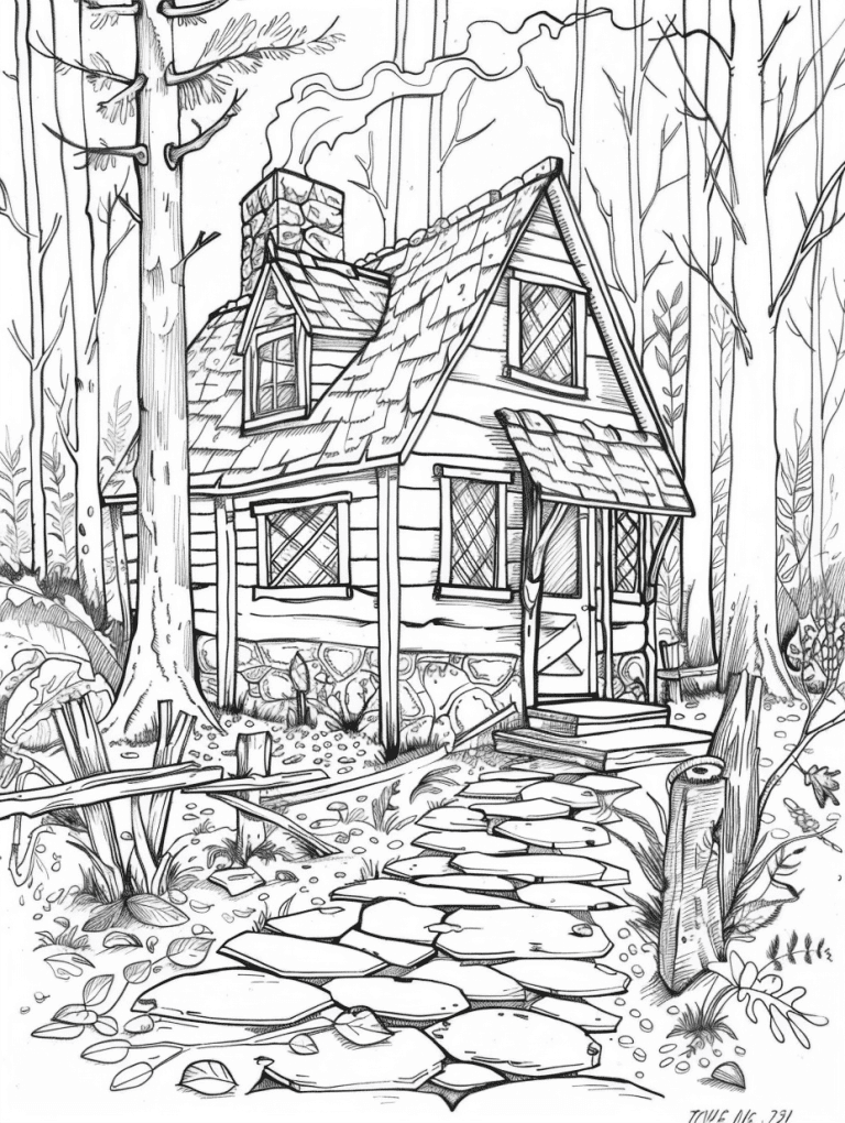 25 Relaxing Autumn Coloring Pages for Stress Relief - Brighter Craft