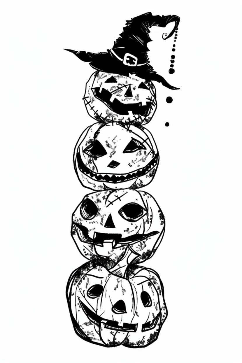 25 Creative Halloween Drawing Ideas to Add to Your Sketchbook ...