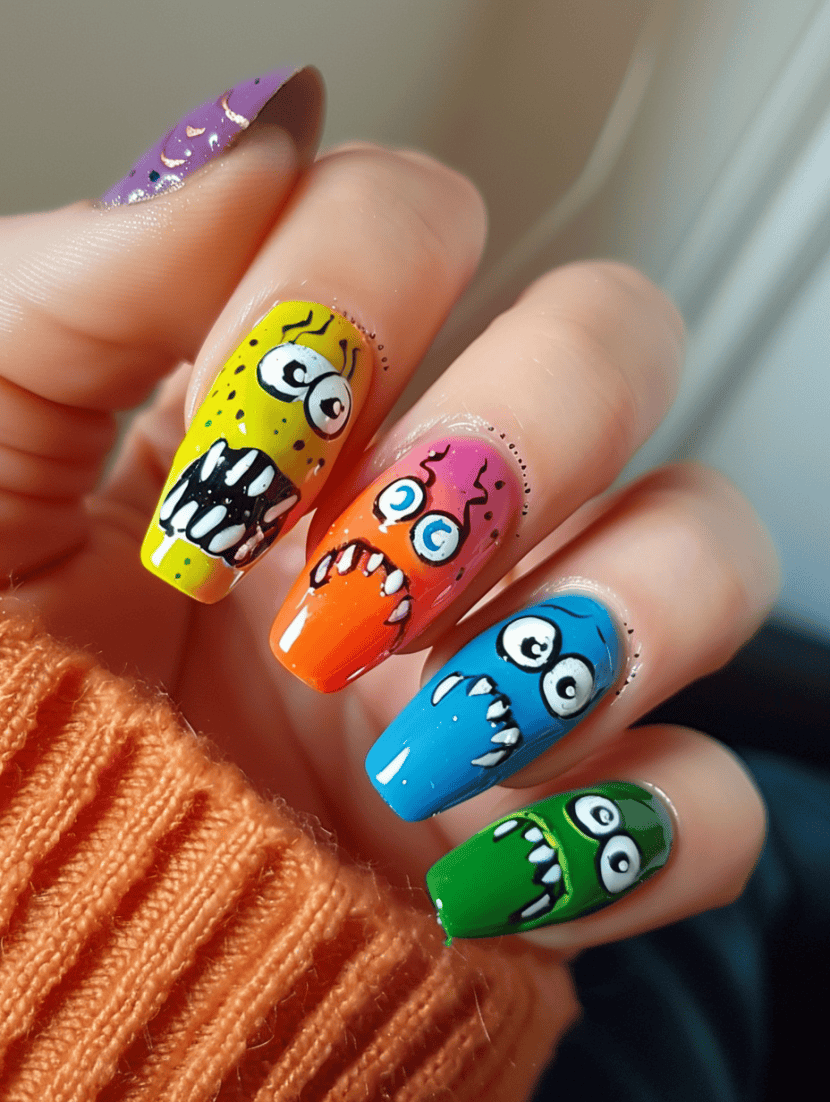 25 Halloween Nail Art Ideas for the Perfect Mani - Brighter Craft