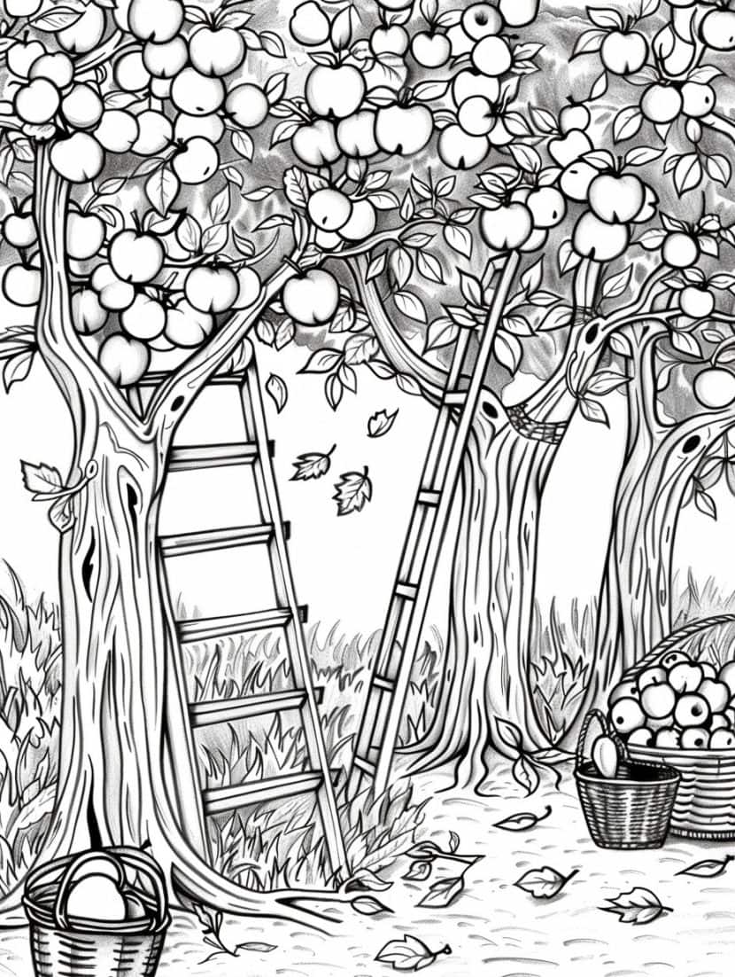 25 Fall Coloring Pages for Cozy Indoor Days - Brighter Craft