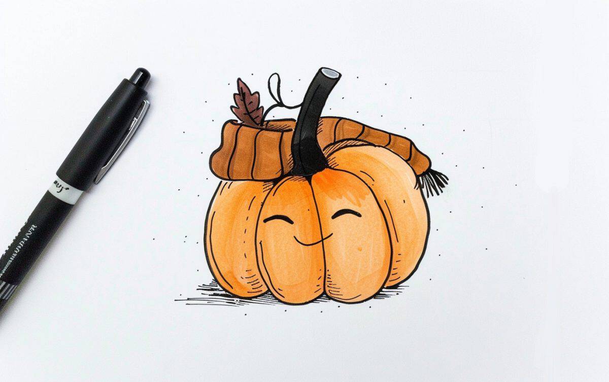 30 Fall-Inspired Character Doodles for Artists - Brighter Craft