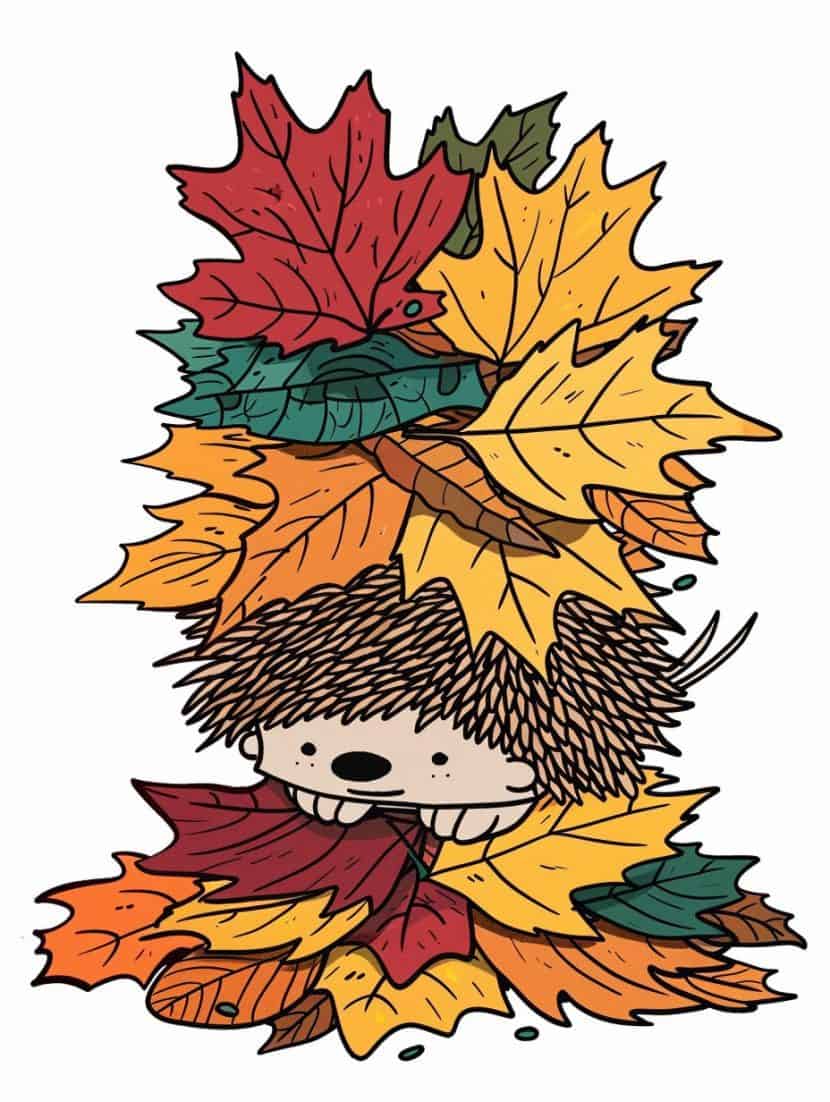 30 Fall-Inspired Character Doodles for Artists - Brighter Craft