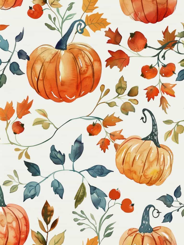 25 Simple Watercolor Ideas for Your Fall Art Journal - Brighter Craft