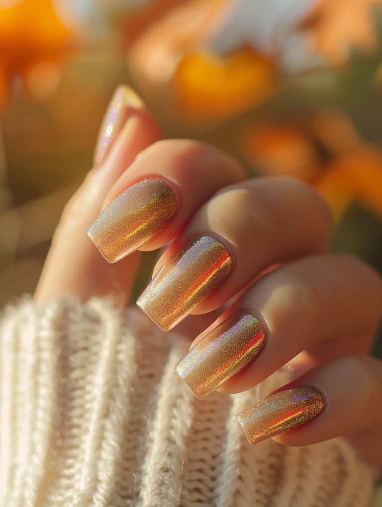 25 Cool Fall Nail Inspiration Ideas to Try This Autumn - Brighter Craft