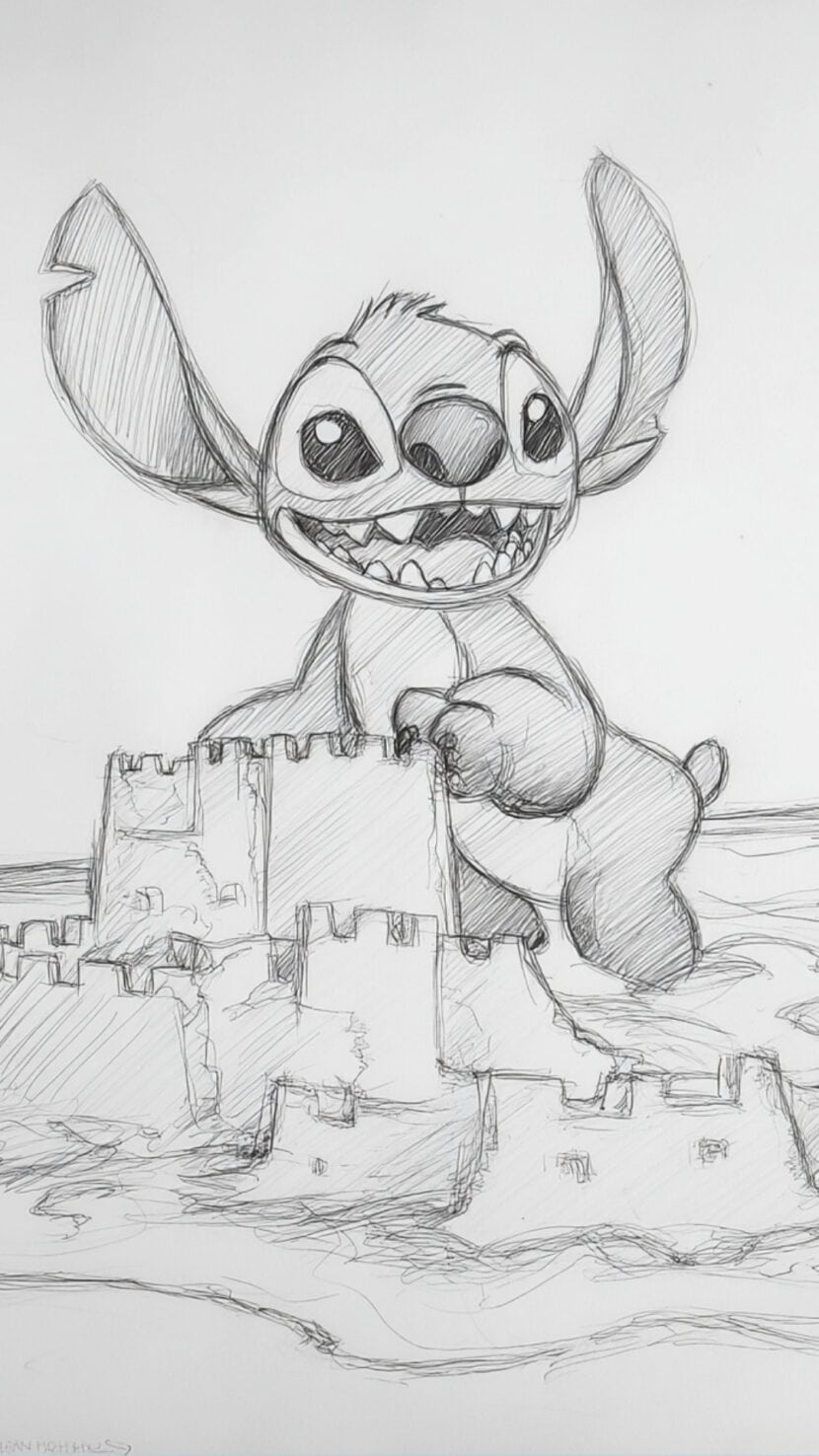 25 Disney Character Sketches That Will Inspire Your Art Journey ...