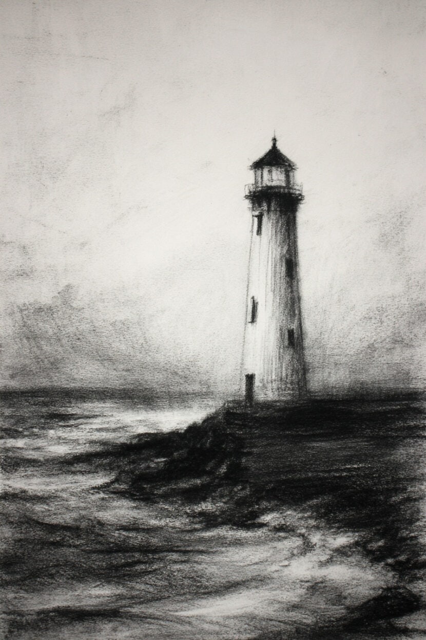 30 Striking Charcoal Drawing Ideas for Dramatic Artworks - Brighter Craft