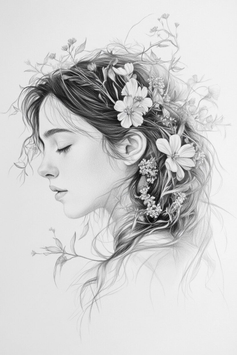 30 Inspiring Portrait Drawing Ideas for Every Skill Level - Brighter Craft