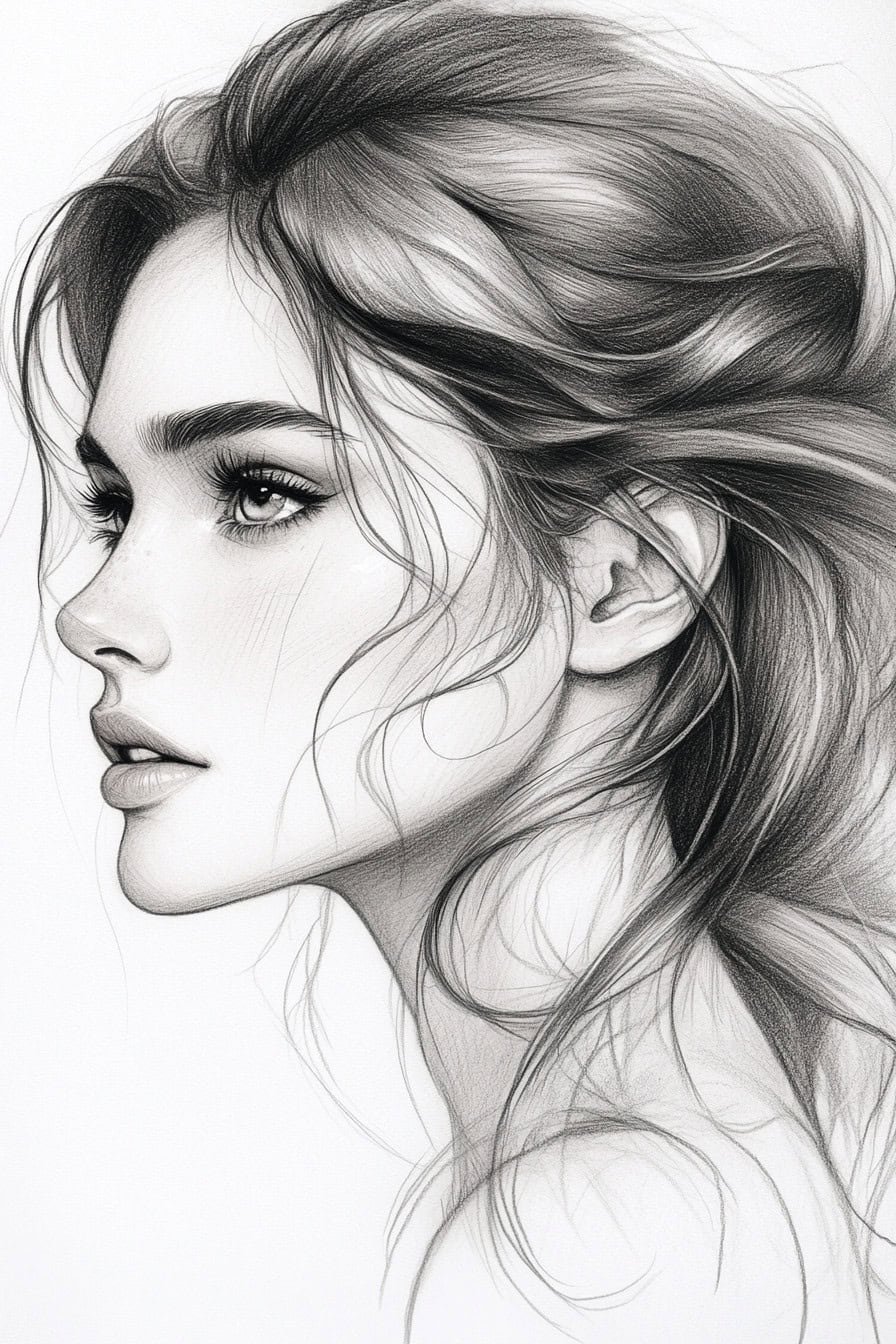 30 Inspiring Portrait Drawing Ideas for Every Skill Level - Brighter Craft