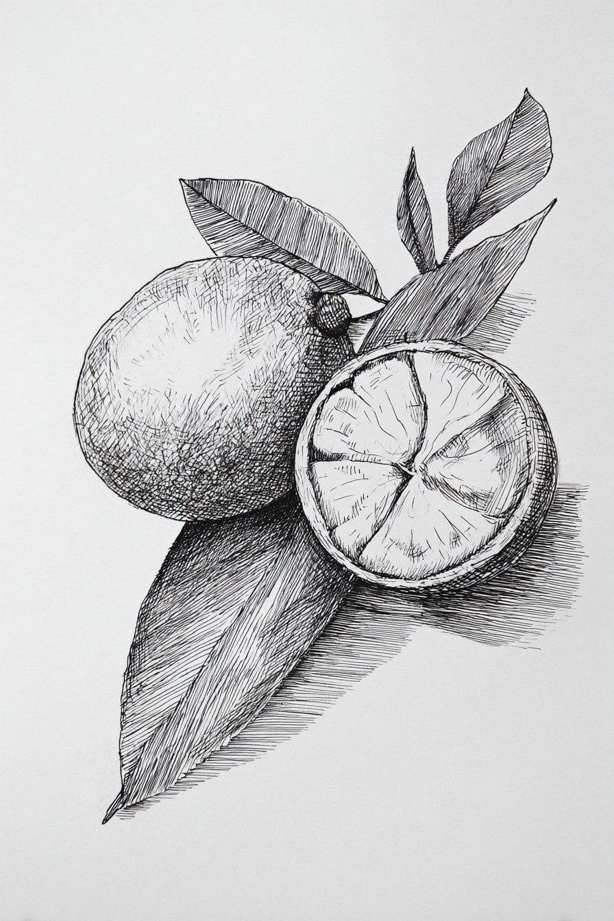 25 Easy Tropical Fruit Drawing Ideas for Your Sketchbook - Brighter Craft
