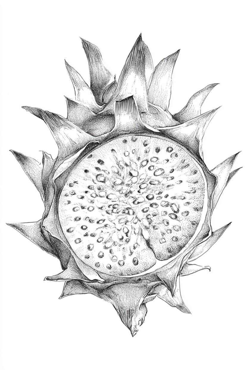 25 Easy Tropical Fruit Drawing Ideas for Your Sketchbook - Brighter Craft