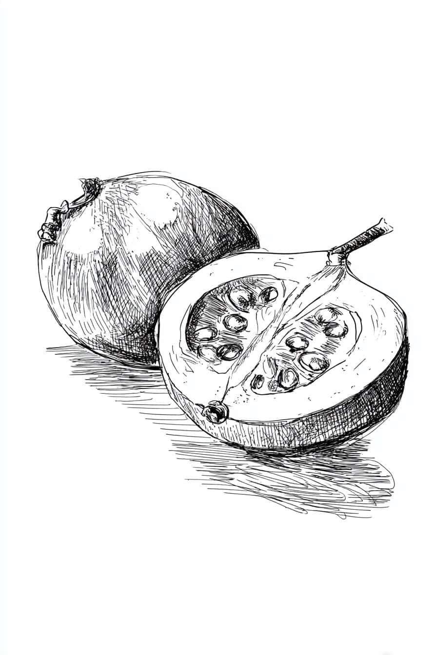 25 Easy Tropical Fruit Drawing Ideas for Your Sketchbook - Brighter Craft