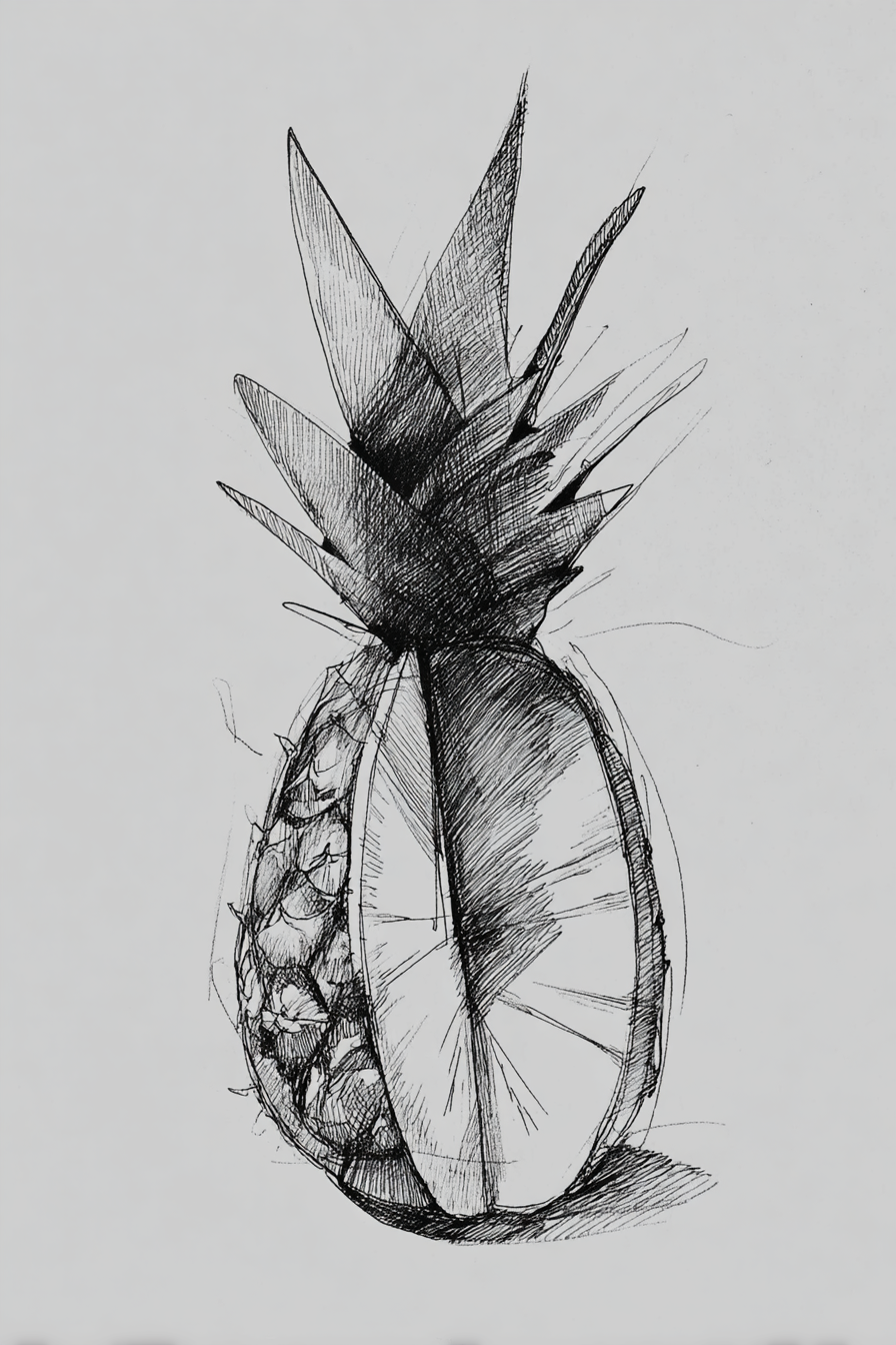 25 Easy Tropical Fruit Drawing Ideas for Your Sketchbook - Brighter Craft