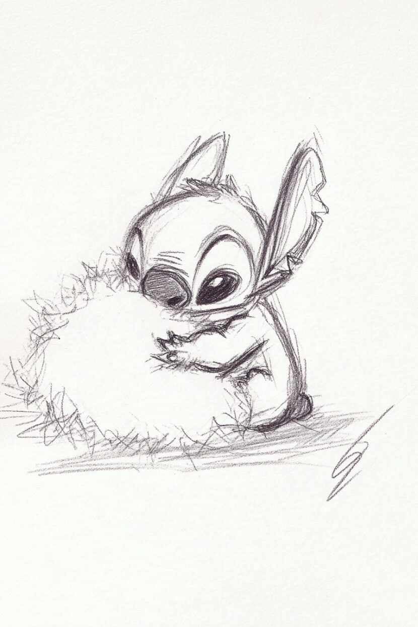 20 Cute Baby Disney Character Pencil Sketch Ideas To Melt Your Heart