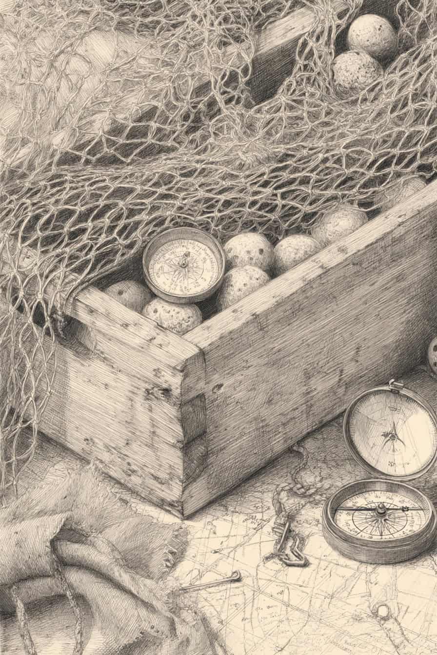 25 Life Drawing Sketch Ideas Inspired by the Sea - Brighter Craft