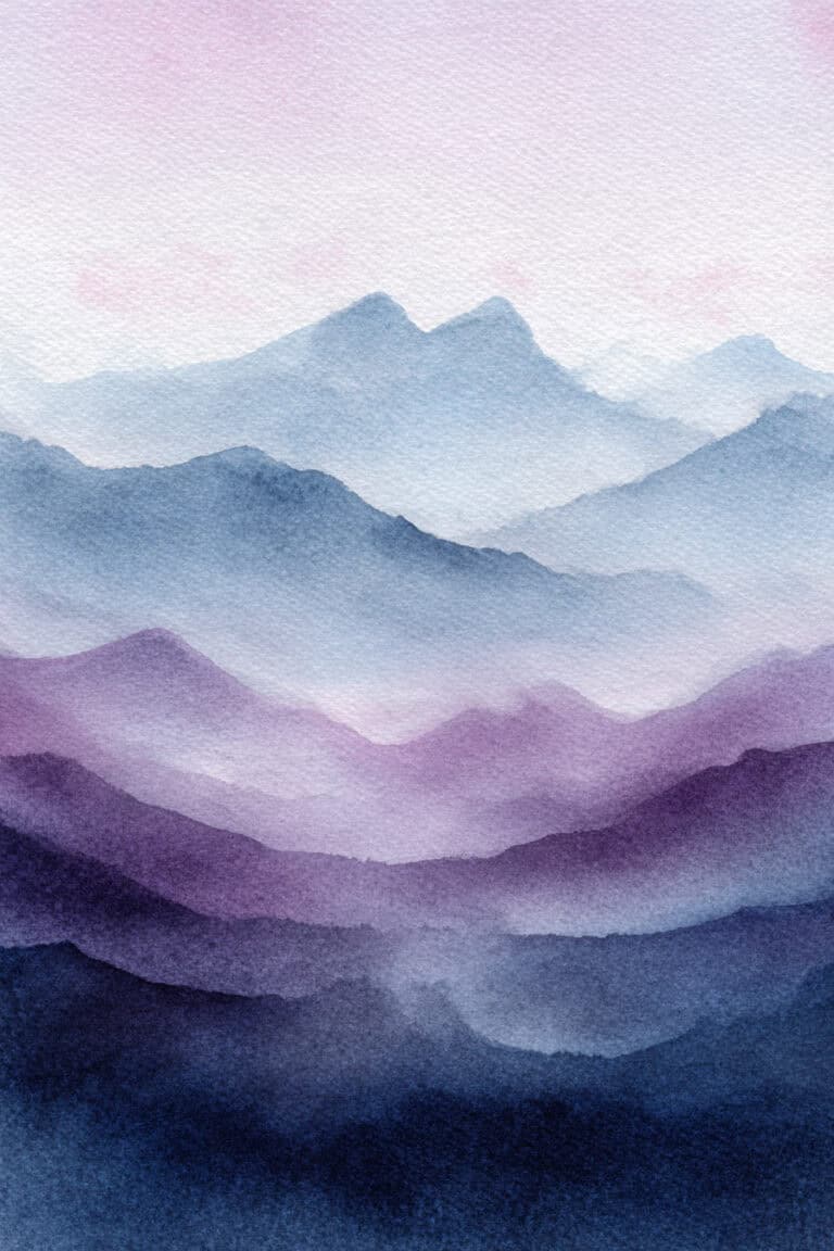25 Loose Watercolor Ideas for Painting Stunning Abstract Landscapes ...