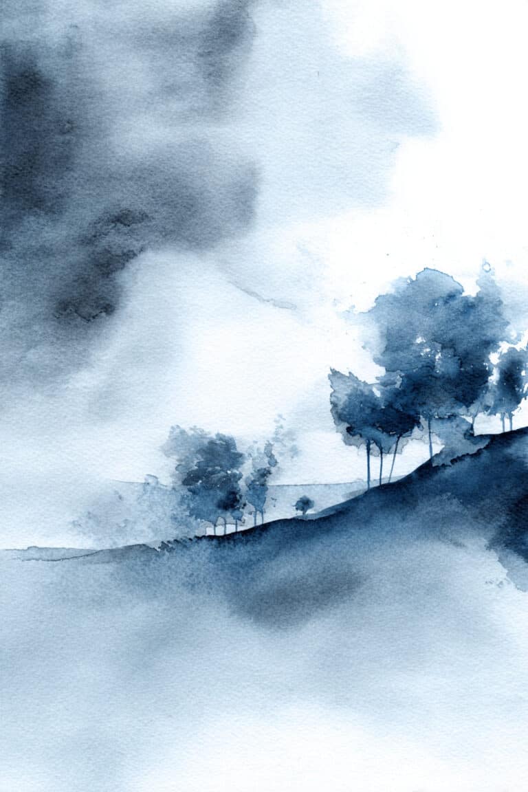 25 Loose Watercolor Ideas for Painting Stunning Abstract Landscapes ...