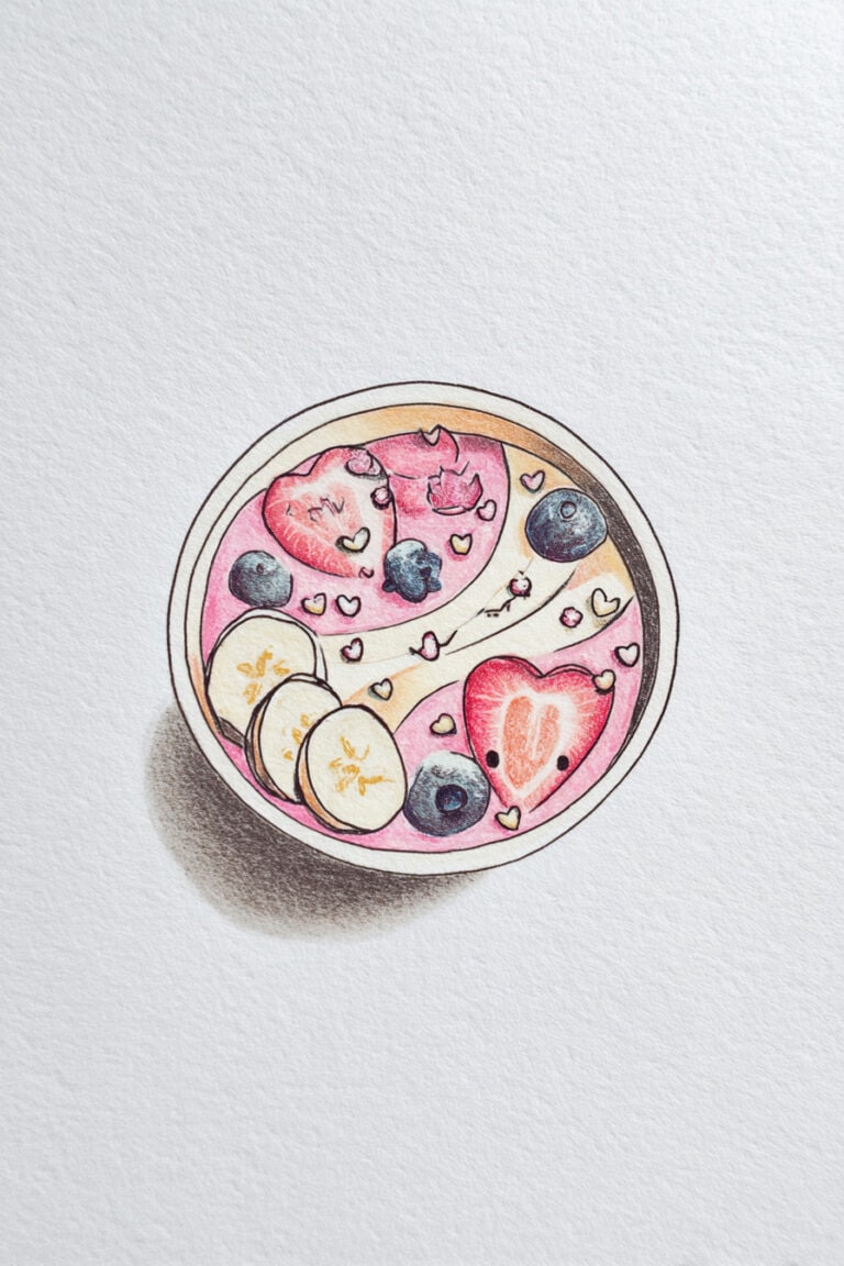 25 Simple and Fun Food Doodles Anyone Can Draw - Brighter Craft